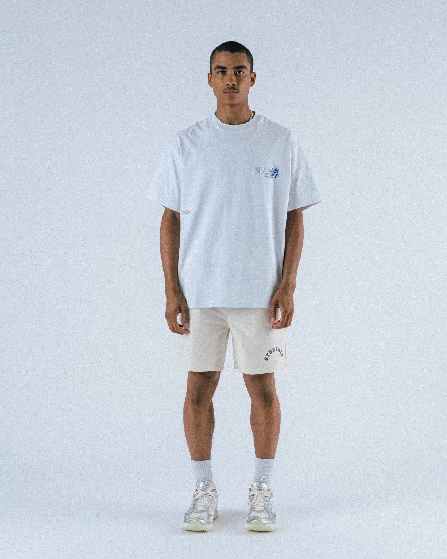 Uni Jersey Shorts - Cream | StudentsGolf